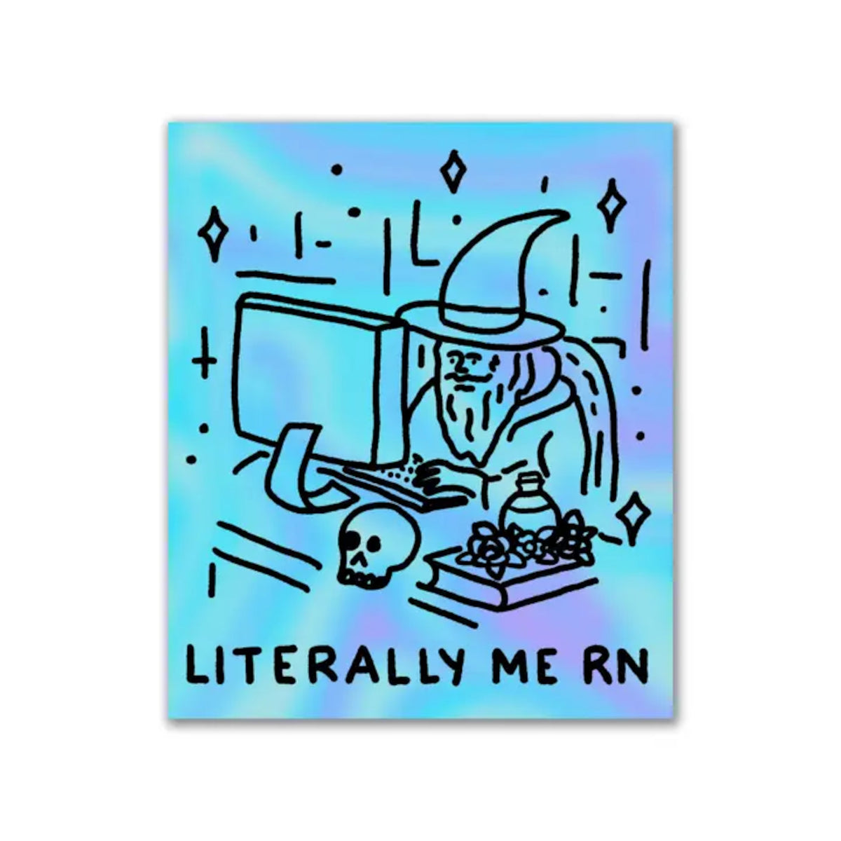 Sticker - Literally Me – Giant Kitten