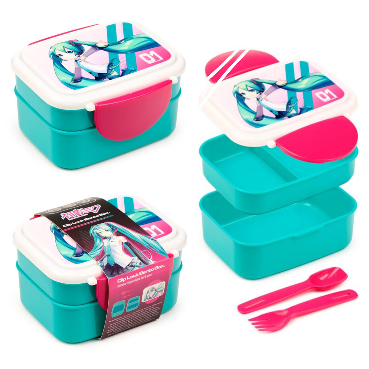 Miku Square Bento Style Lunch Box – Giant Kitten