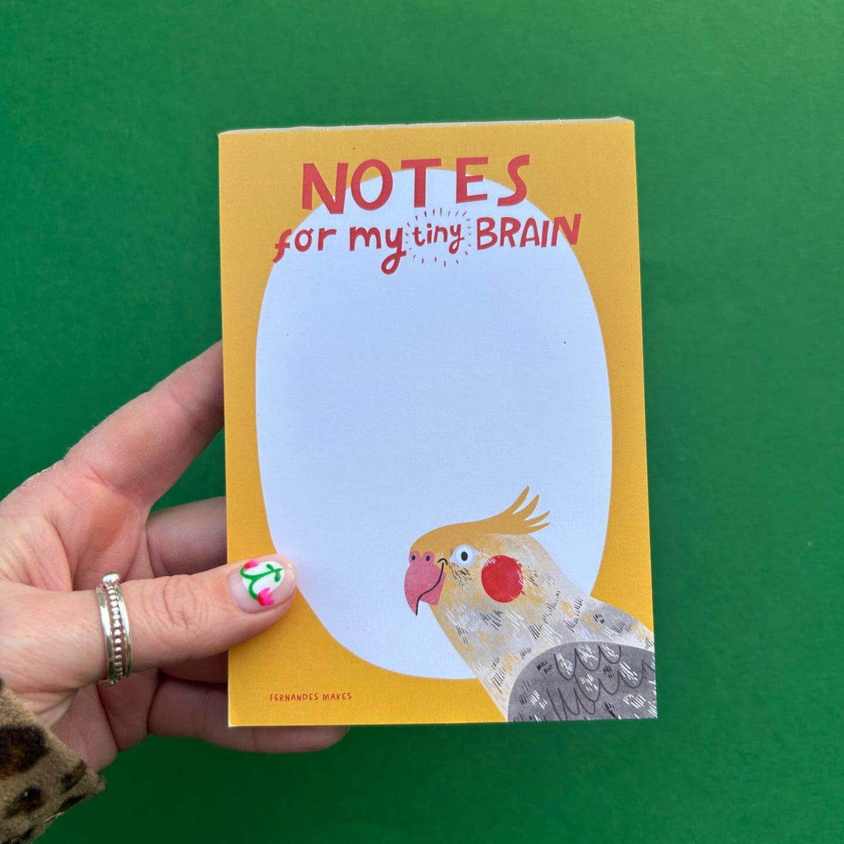 Tiny Brain Notepad – Giant Kitten