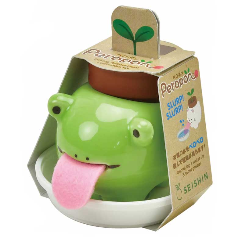 Peropon Self-Watering Growing Kit - Frog – Giant Kitten