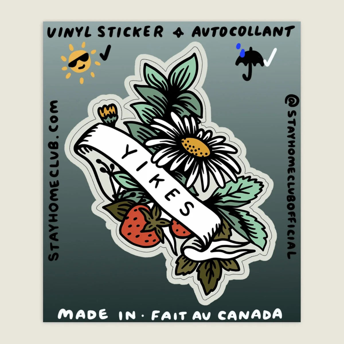 Sticker - Yikes – Giant Kitten